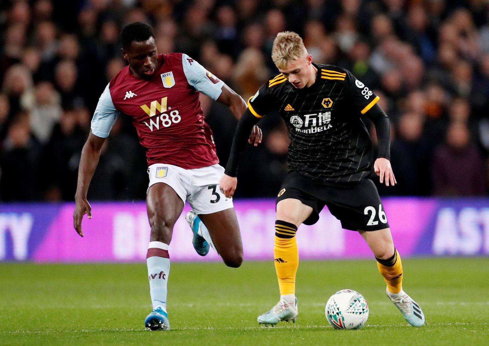 Wolves: Fans delighted for Taylor Perry after first full debut ...