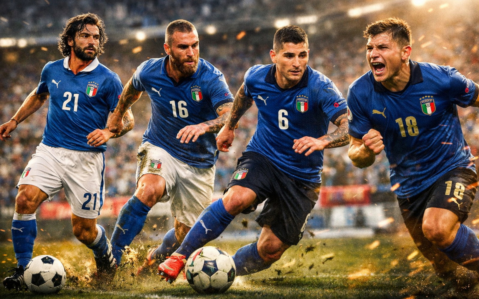 From Pirlo to Barella: Italy’s Midfield Maestros | thisisfutbol.com